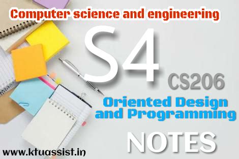 KTU CS206 JAVA Object Oriented Programming Full Notes Download KTU ASSIST