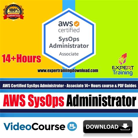 Aws Certified Sysops Administrator Associate 14 Hours Course And Pdf Guides Expert Training
