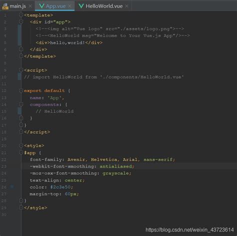 快速上手vue框架 Hello Worldidea配置web框架vueidea Vue3 Helloworld Csdn博客