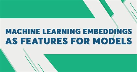 Hopsworks On Linkedin Machine Learning Embeddings As Features For Models Hopsworks