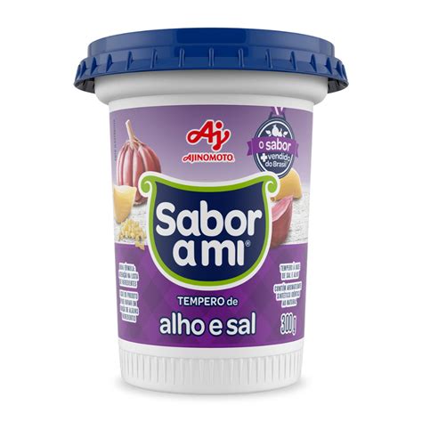Buy Garlic And Salt Seasoning Sabor Ami 300 G│mon Petit Brésil