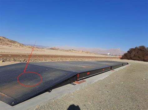 Test Weights Calibration Weights On Linkedin 3418m Checkered Plate Truck Scale