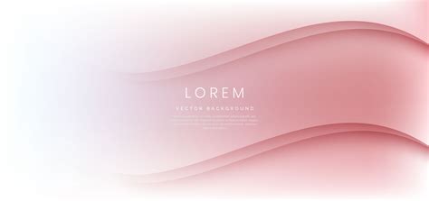 Abstract Wave Trendy Geometric Background With White And Pink Gradient 3726560 Vector Art At