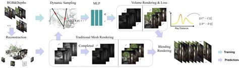 Prior Driven Nerf Prior Guided Rendering