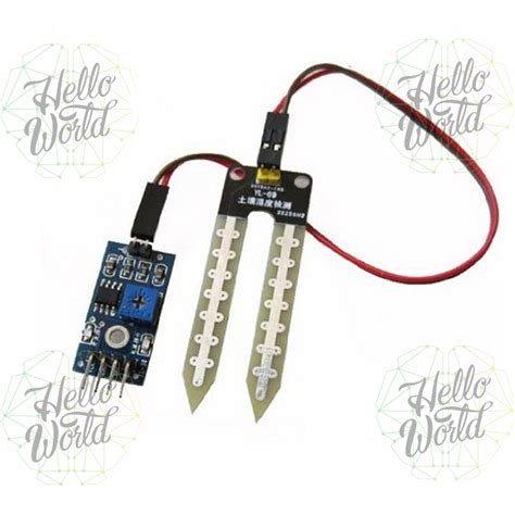 Sensor De Humedad De Suelo Hello World Electronics