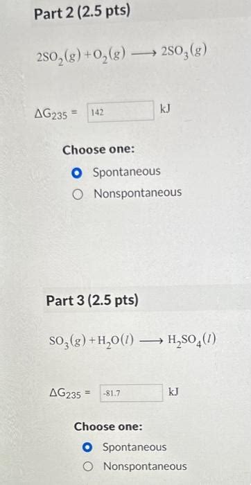 solved for each part below use the data below to calculate