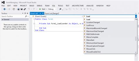 Tutorial Visual Basic Form Properties With Examples