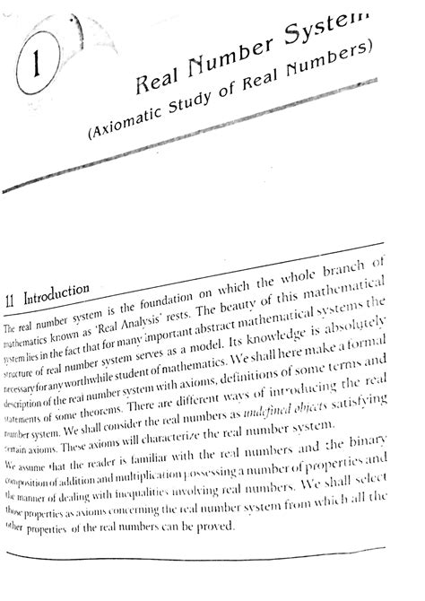 bsc 3rd year maths analysis sec a real analysis ch1 real number system