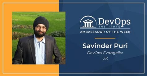 Savinder Puri On Linkedin Humansofdevops Devopsinstitute