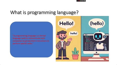 1 What Is Programming Language Easiest Way To Understandprogramming Coding Tech Computer