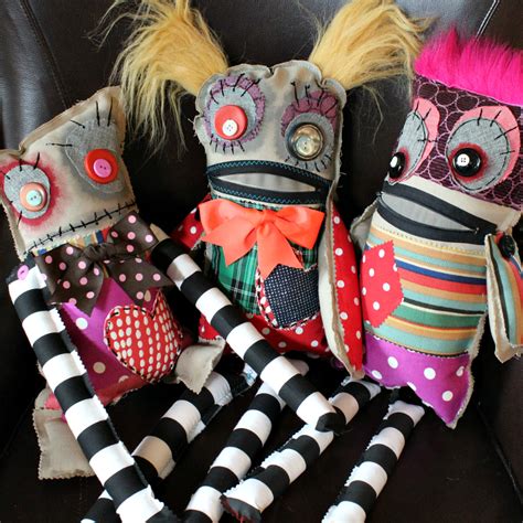 Mark Montano: No Sew Monster Dolls