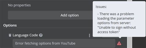 oauth2 generic credentials error unable to sign without access token