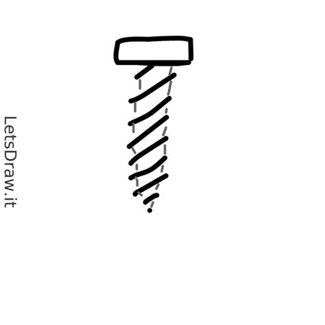 How To Draw Screw Inmyetxiq Png LetsDrawIt