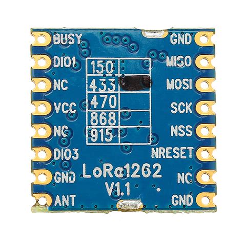 New 433mhz Lora1262 Sx1262 Lora Rf Module 22dbm 160mw 15ppm Tcxo Spi Spread Spectrum Wireless