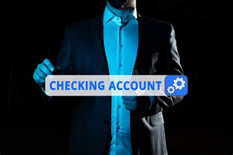 Writing Displaying Text Checking Account Internet Concept