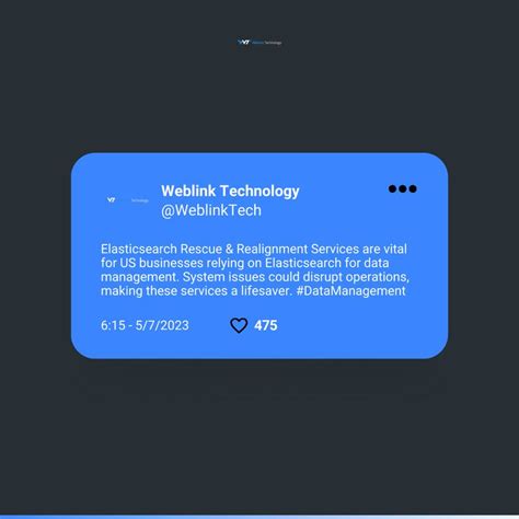 Elasticsearch Techsupport Businessessential Dataindexing Weblink Technology