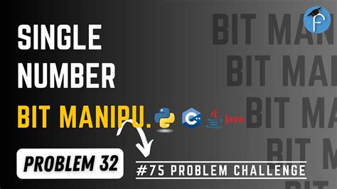 Single Number Leetcode Solution C Python Java