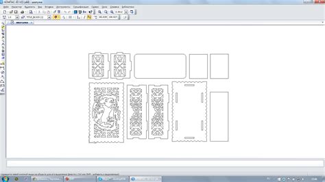 Чертеж в Coreldraw для лазерной резки 84 фото