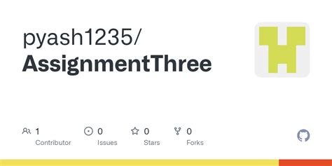 GitHub Pyash AssignmentThree