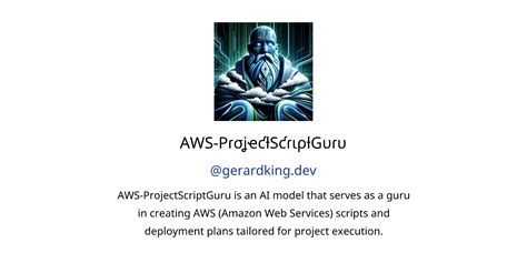 Aws Pɾσʝҽƈƚsƈɾιρƚgυɾυ Gpts Features And Functions Examples And Prompts