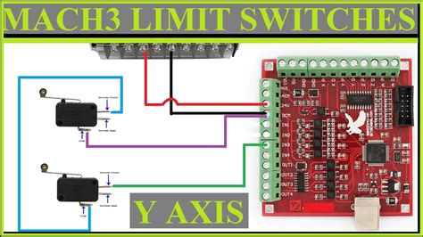Cnc Milling Machine Build Part 43 Assembly And Configuration Of Y Axis Limit Switches Youtube
