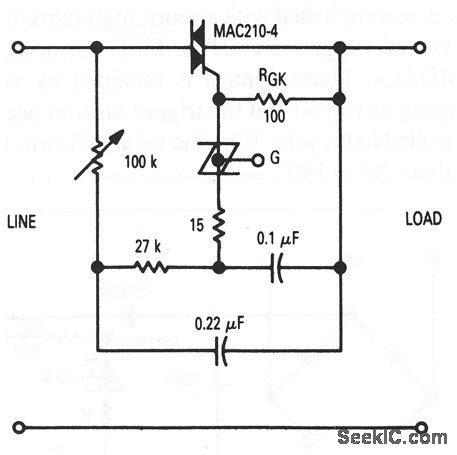 Full Range Ac Power Control Electrical Equipment Circuit Circuit