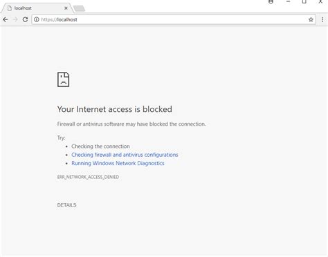C Running Asp Net 4 5 App Visual Studio 2017 Your Internet Access