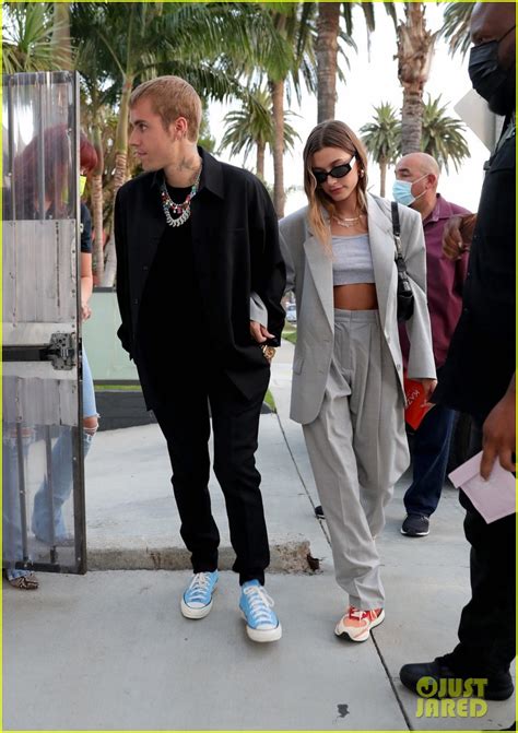 Full Sized Photo Of Justin Bieber Hailey Bieber Go To Church Service 25 Justin And Hailey Bieber