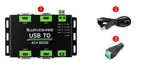 Ft4232hl Usb To Ttl Rs232 Industrial Uart 4 Ch Uart
