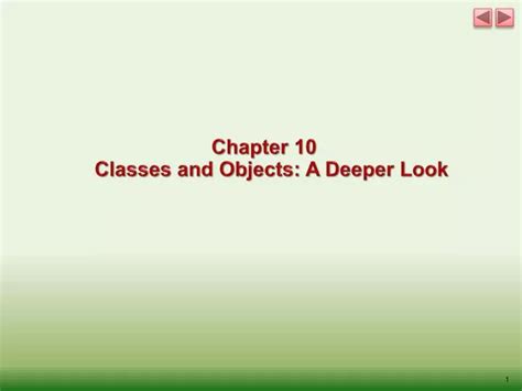 Ppt Chapter 10 Classes And Objects A Deeper Look Powerpoint Presentation Id2858769