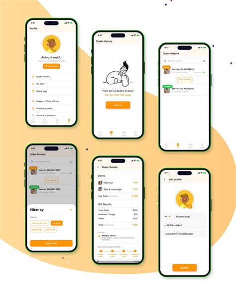 Spa And Salon Flutter Ui Template Kit Codemarket