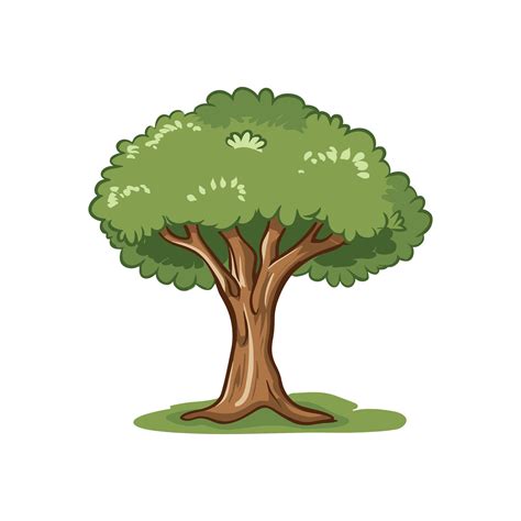Tree With Roots Vector Illustration 37126469 Vector Art At Vecteezy