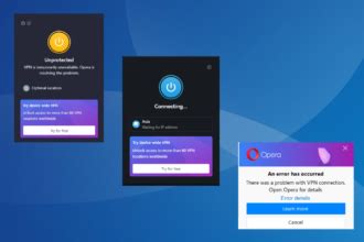 Opera VPN Not Connecting Ways To Fix It