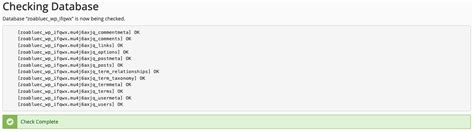 CPanel Databases NodeSpace Docs
