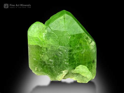 Peridot Crystal From Pakistan Fine Art Minerals