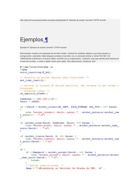 Socket Example In Php At James Madrigal Blog