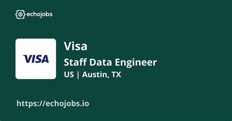 Visa Is Hiring Staff Data Engineer Visa Ai As A Service Us Austin Tx Scala Go Java C