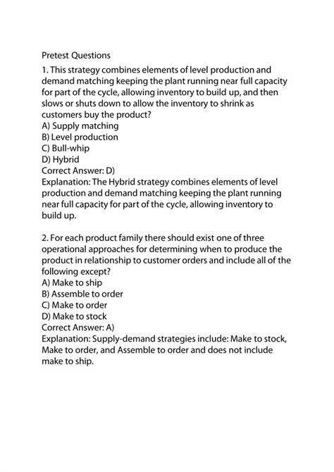 Pdf Cscp Pretest Questions For Quick Review Apics Dokumen Tips