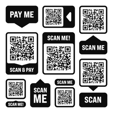 Premium Vector Scan Me Qr Code Sticker Online Payment Special Offer Sale Stickers Shopping