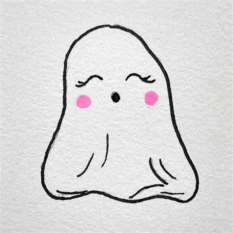 Ghost Drawing Ideas How To Draw A Ghost