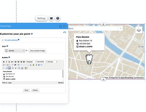 Simple Maps Wix App Market