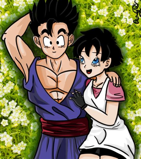 Gohan And Videl Dragon Ball Z By Carmydelonge On Deviantart