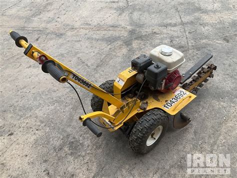 2017 Ground Hog T 4 Hs18 Walk Behind Trencher In San Antonio Texas United States Ironplanet
