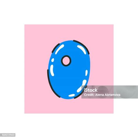 숫자 0 숫자 기호 파란색입니다 파란색 풍선 형태의 번호입니다 풍선 숫자 0 생일 축하 인사말 카드입니다 달력 일 0에 대한 스톡 벡터 아트 및 기타 이미지 Istock