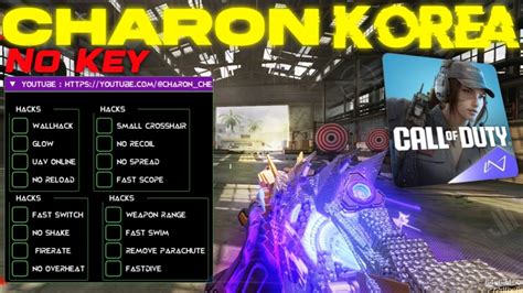 Codm Mod Menu Korea 1744 Imgui Charoncheat Youtube