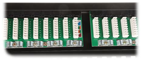 PATCH PANEL RJ 45 PP 24 RJ 6C Patch Panels Delta