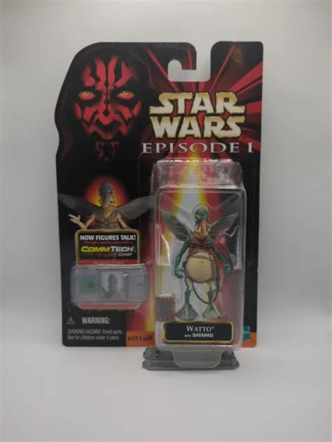 1998 Modellino Hasbro Star Wars Episodio 1 Phantom Watto Con Datapad Eur 664 Picclick It