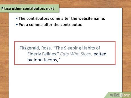 How To Cite A Website Using MLA Format Steps With Pictures