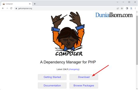 Tutorial Belajar Laravel Cara Menginstall Composer