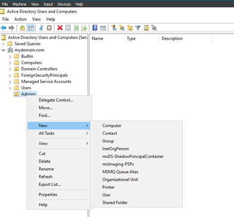 Creating An Active Directory With 1000 Users Using Virtual Machines